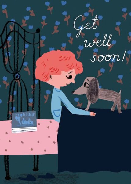 Postkarte GET WELL SOON – OKOMOi